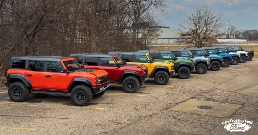 All 2022 Ford Bronco Raptor Colors Captured Together For First Time | # ...