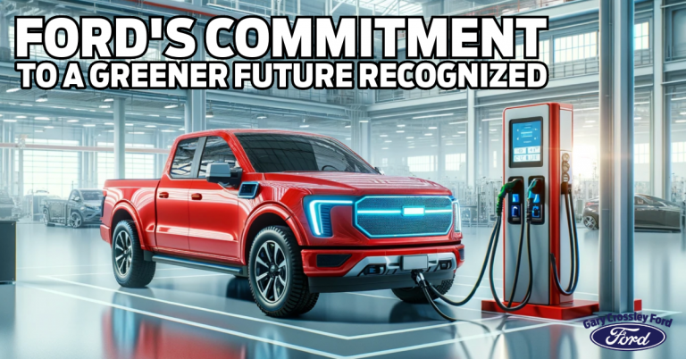 Leading the Sustainable Charge: Ford's Achievements