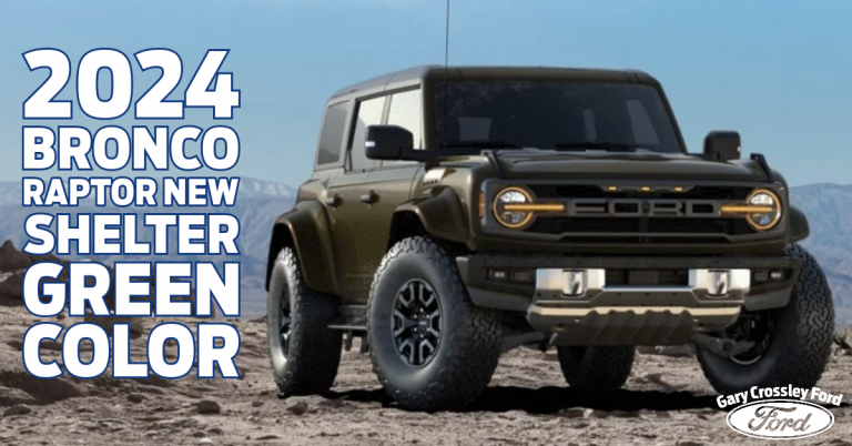 Ford Bronco Raptor 2024: Shelter Green Unveiled