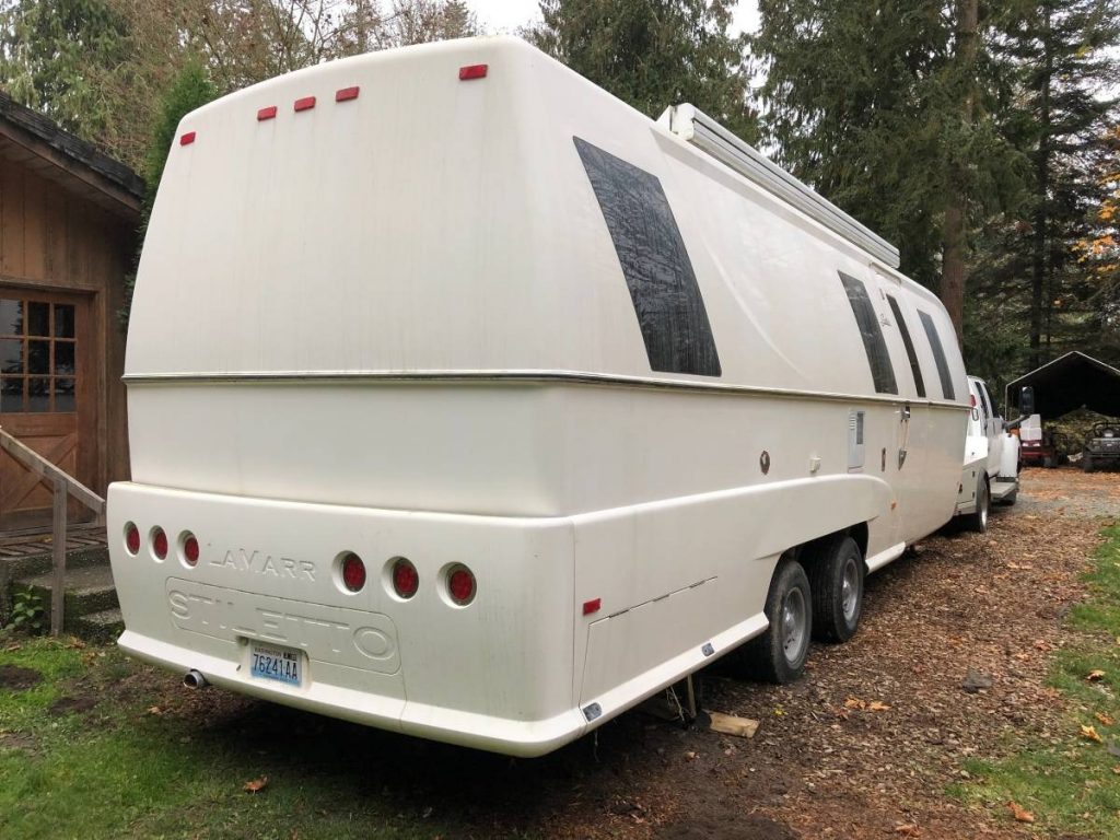 This Prototype Fiberglass Camper Is A 38-Foot Beast Filled With Brilliant Ideas That Never Made ...