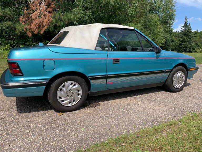 Nicest Ones Left: 1992 Dodge Shadow Convertible vs 1988 Mazda 323 SE ...