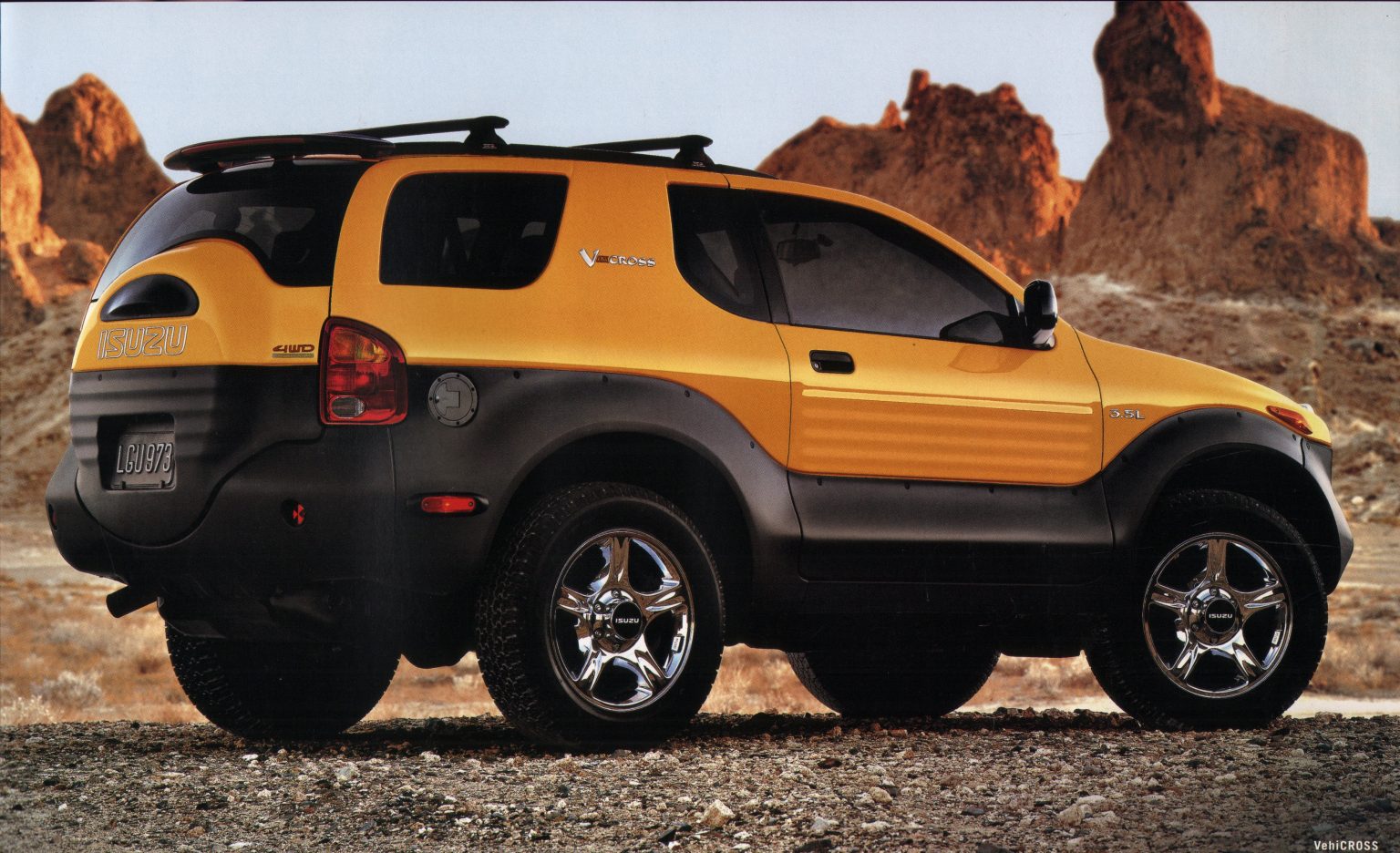The Isuzu VehiCROSS 4x4 Was A Quirky Marvel Of Engineering That ...