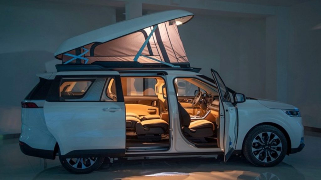 This Company Wants To Turn Your Kia Carnival Minivan Into A Westfalia ...
