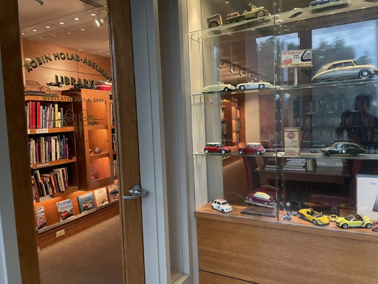 Take A Look At The Rarely-Seen Automotive Library At The Quirkiest Car ...