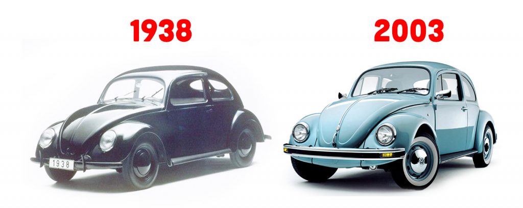 Here's The Story Behind VW's 1960s Beetle Re-Design And Why It Never ...