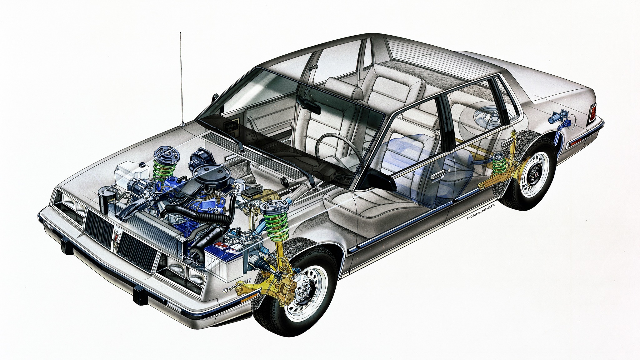 In The 1980s, The Forgotten Pontiac 6000 STE Became One Of The ...
