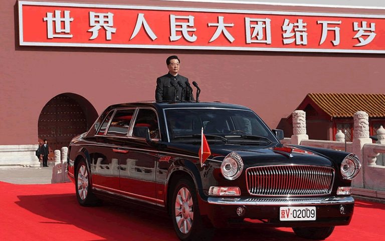 The Massive Bulletproof Chinese Military Parade Inspection Cars Are ...