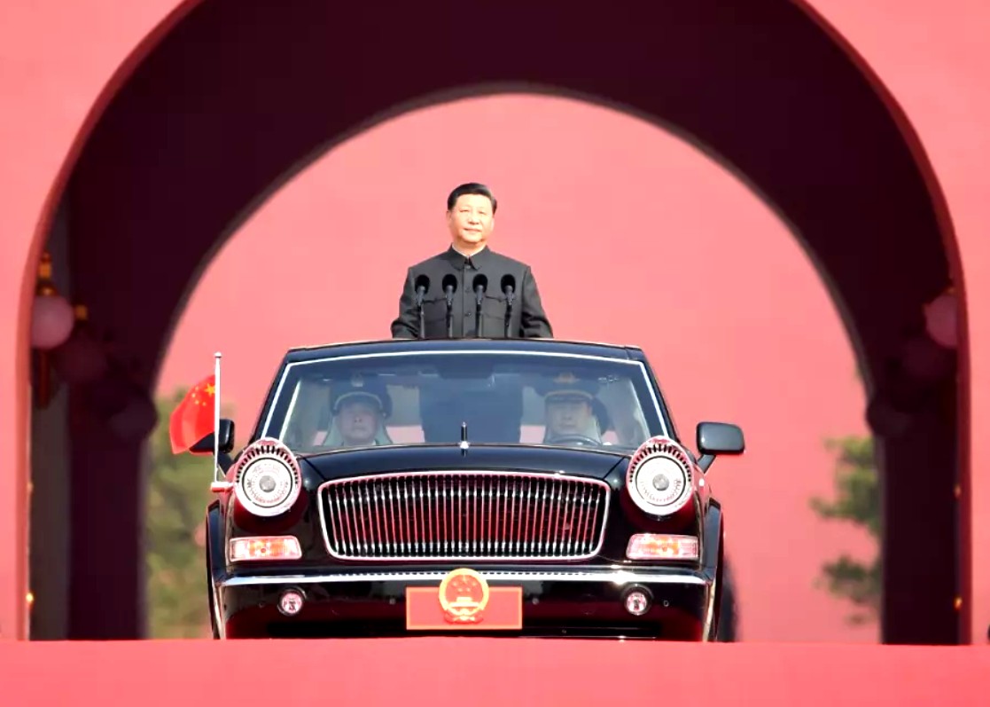 The Massive Bulletproof Chinese Military Parade Inspection Cars Are ...