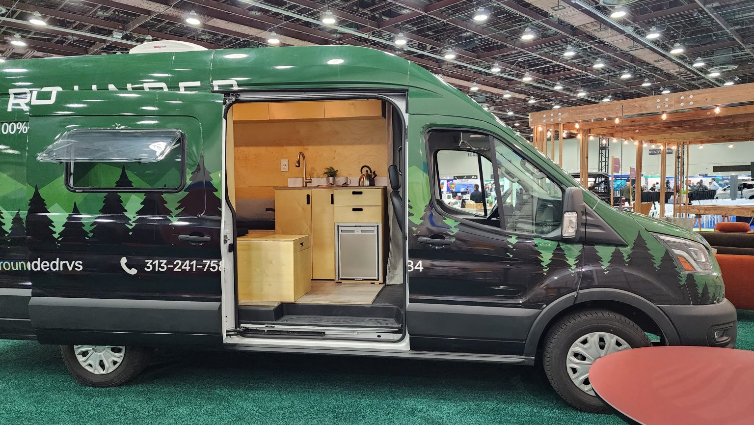 I Toured The Inside Of The Electric Camper Van From Tesla Engineers ...