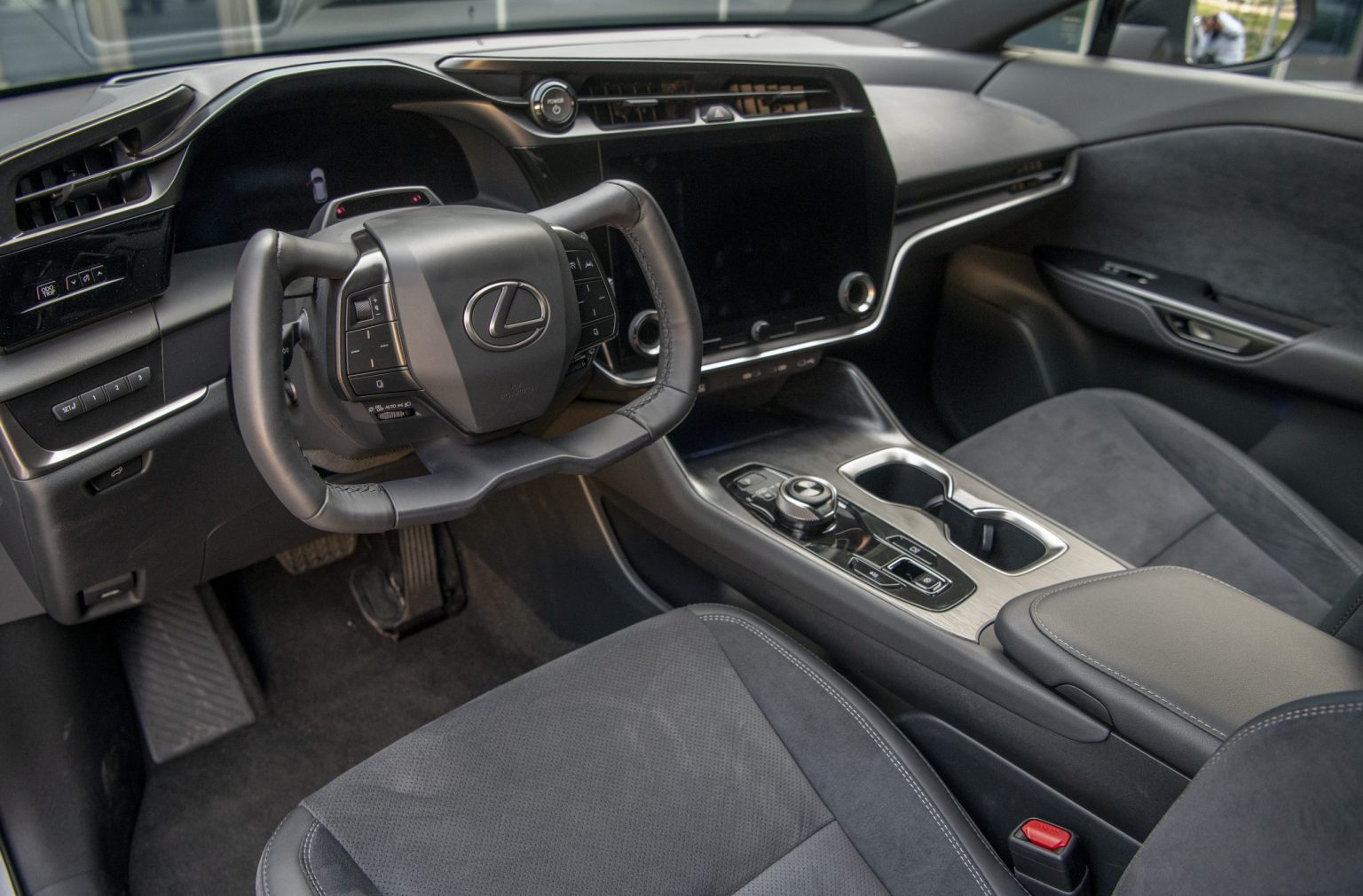The 2023 Lexus RZ's Steer-By-Wire Yoke Is Strange. But I Want More ...
