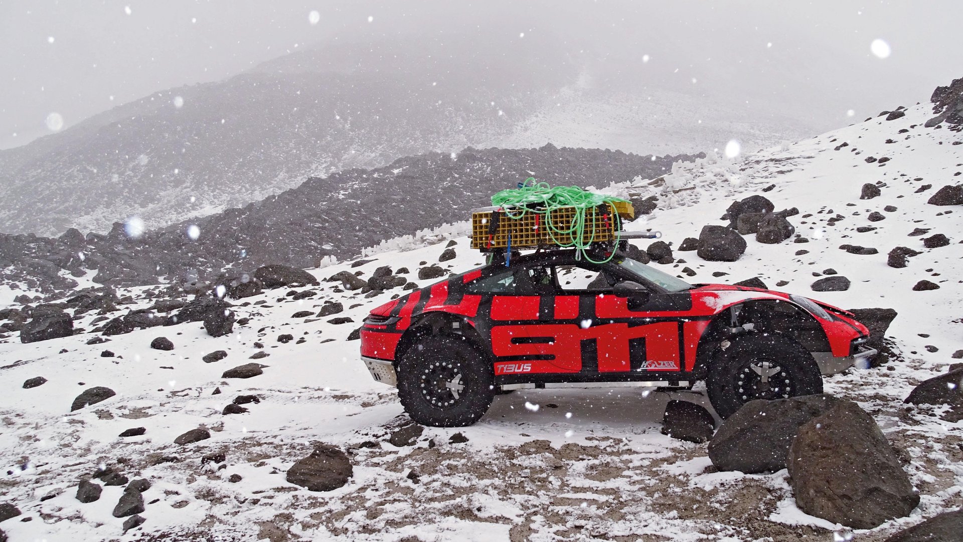 Porsche Built A Crazy Off-Road Suspension That Goes Straight Through ...