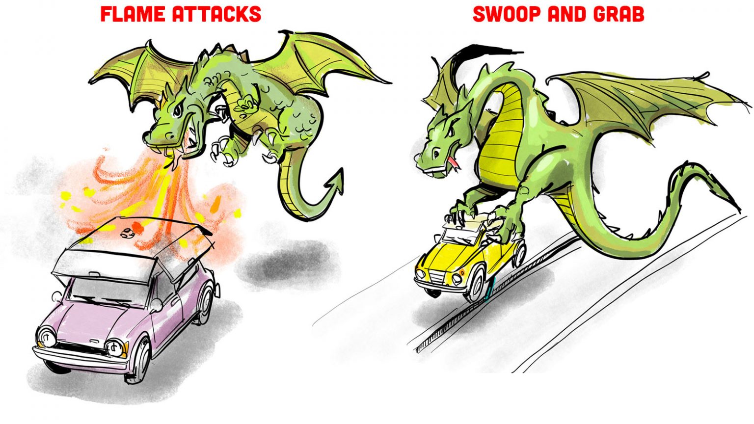This Is What Cars Would Be Like In A World Full Of Dragons - The Autopian