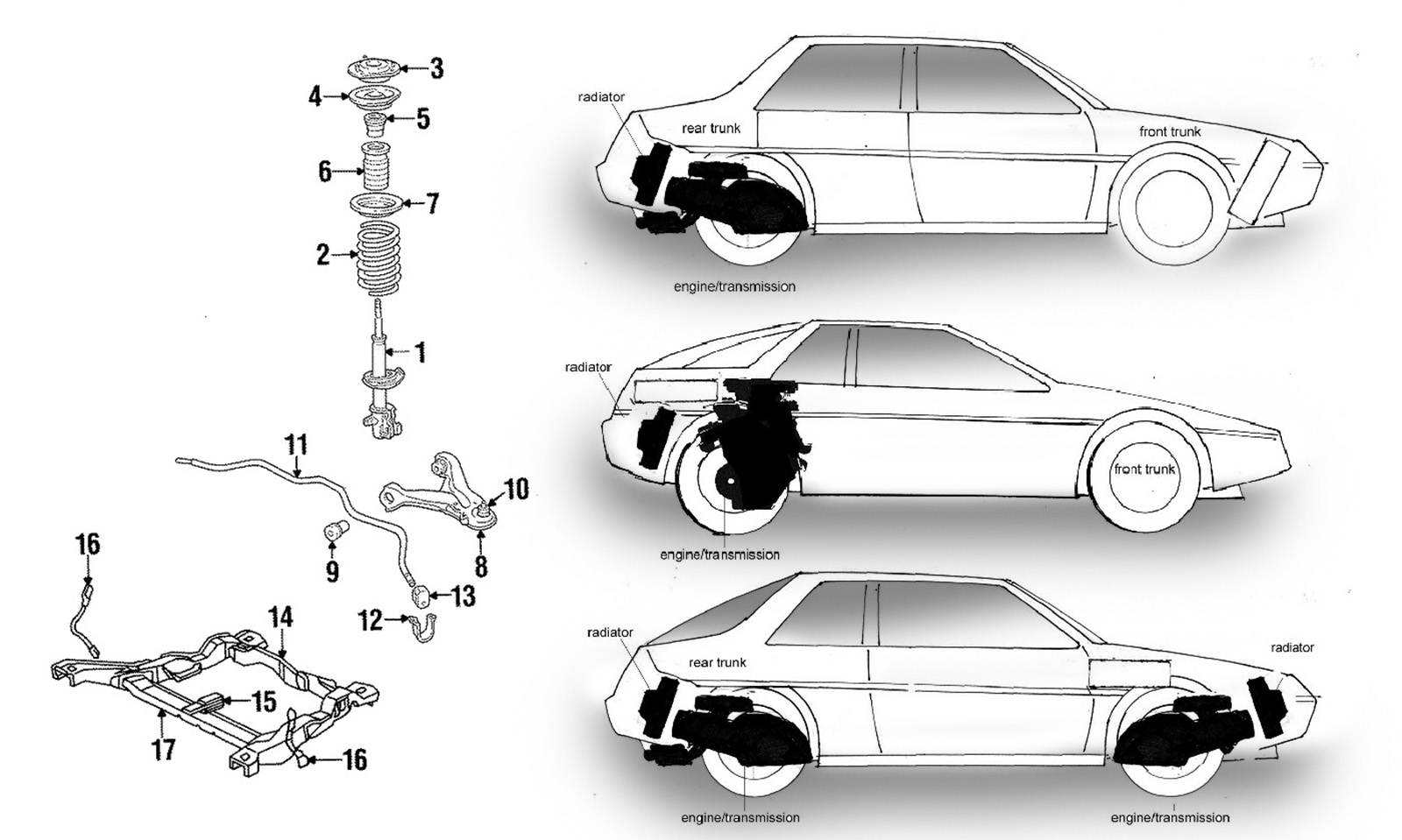 Our Daydreaming Designer Takes The Chevy Corvair Into The Eighties By ...