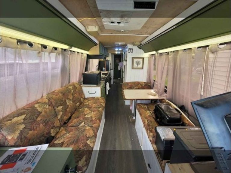 Someone Turned This Iconic GMC RTS Transit Bus Into A Camper And It's ...