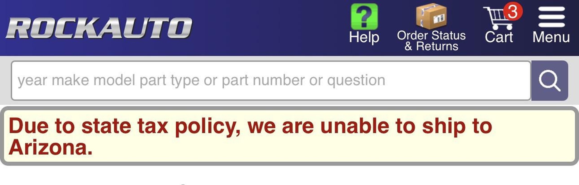 Why Car Parts Giant RockAuto Plans To Stop Shipping Parts To Arizona ...