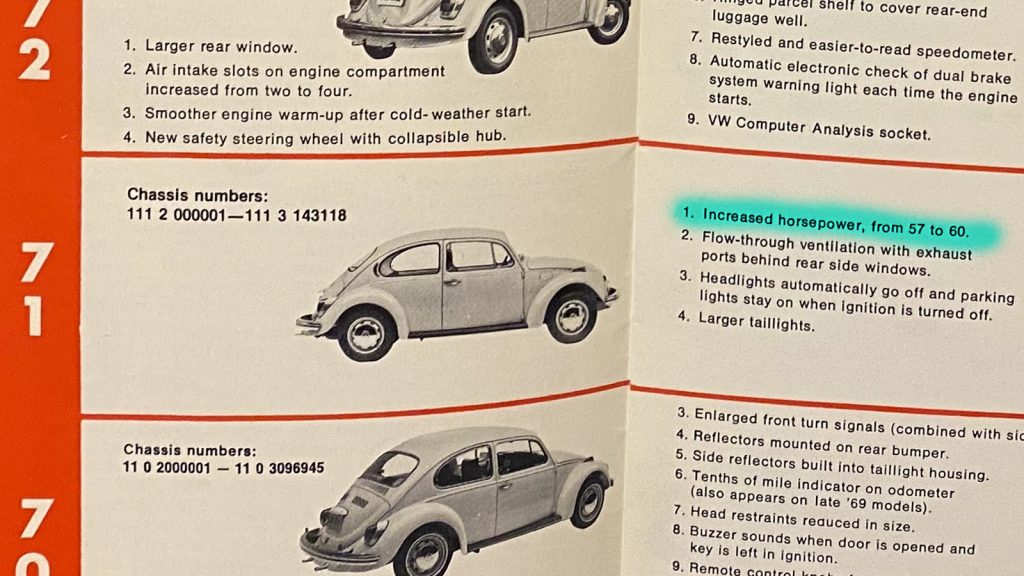 It's Time To Address A VW Beetle Horsepower Mystery That's Been ...