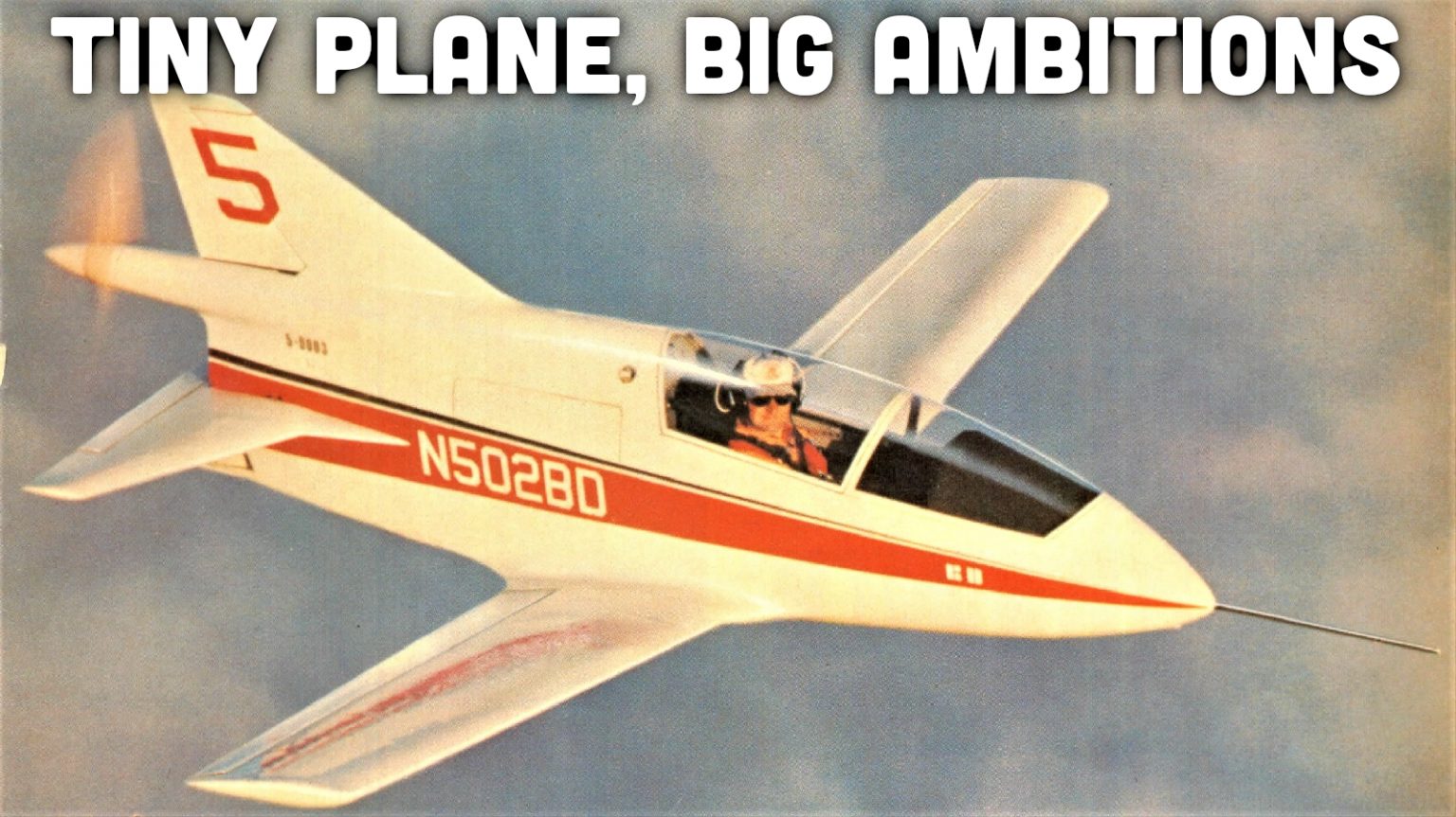 The Tiny Bede BD-5 Was A Homebuilt Plane With Remarkable Abilities, And ...
