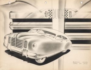 An Incredible Collection Of Car Drawings From Legendary Designers Was ...