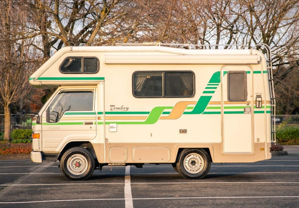 This Adorable 4x4 Diesel Japanese Camper Has A Silly Name And Wasn't ...