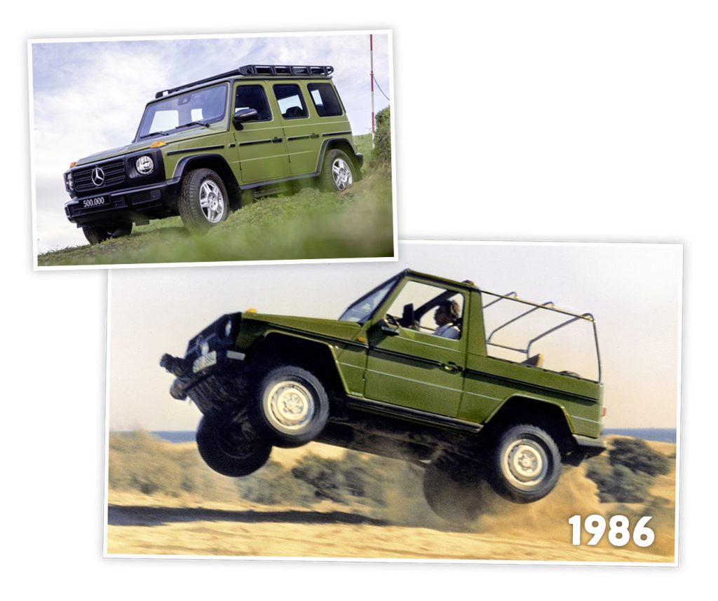 Mercedes Dressed Up Its Fancy New G-Class As A 1980s Model And It Looks ...