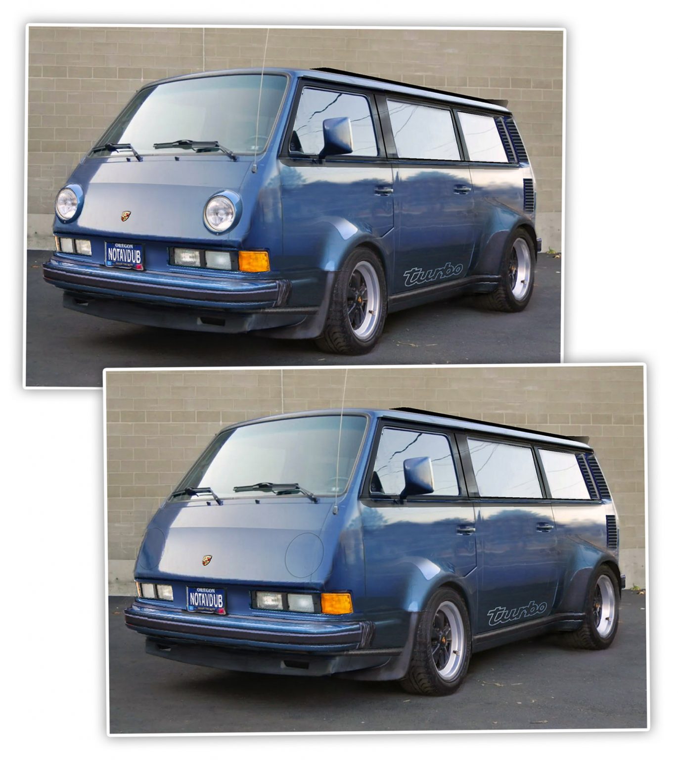 This Turbo Porsche Minivan That I Just Designed Would Have Been Perfect ...