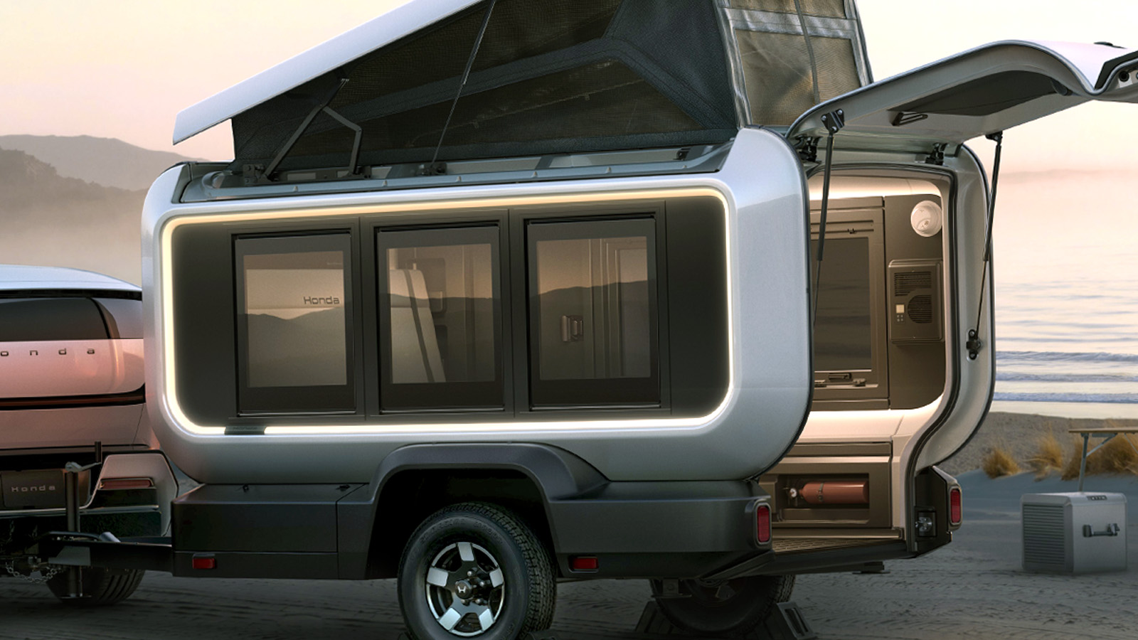 Honda's New Camper Prototype Looks Like An Apple Watch That You Can ...