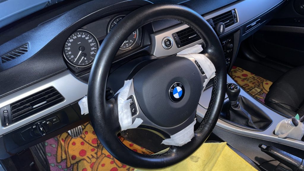 Here's How I Dyed My Faded Leather Steering Wheel For Just $20 - The ...