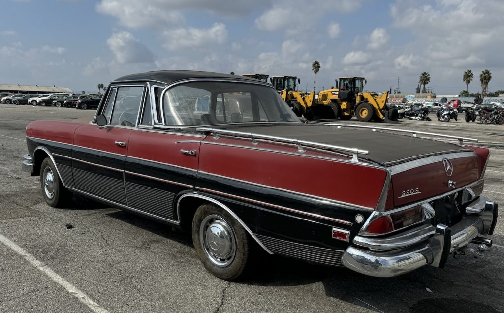Someone Converted A Classic Mercedes Sedan Into A Pickup And We're ...