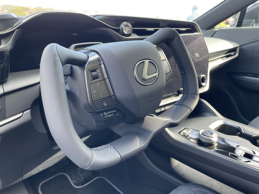 The 2023 Lexus RZ's Steer-By-Wire Yoke Is Strange. But I Want More ...