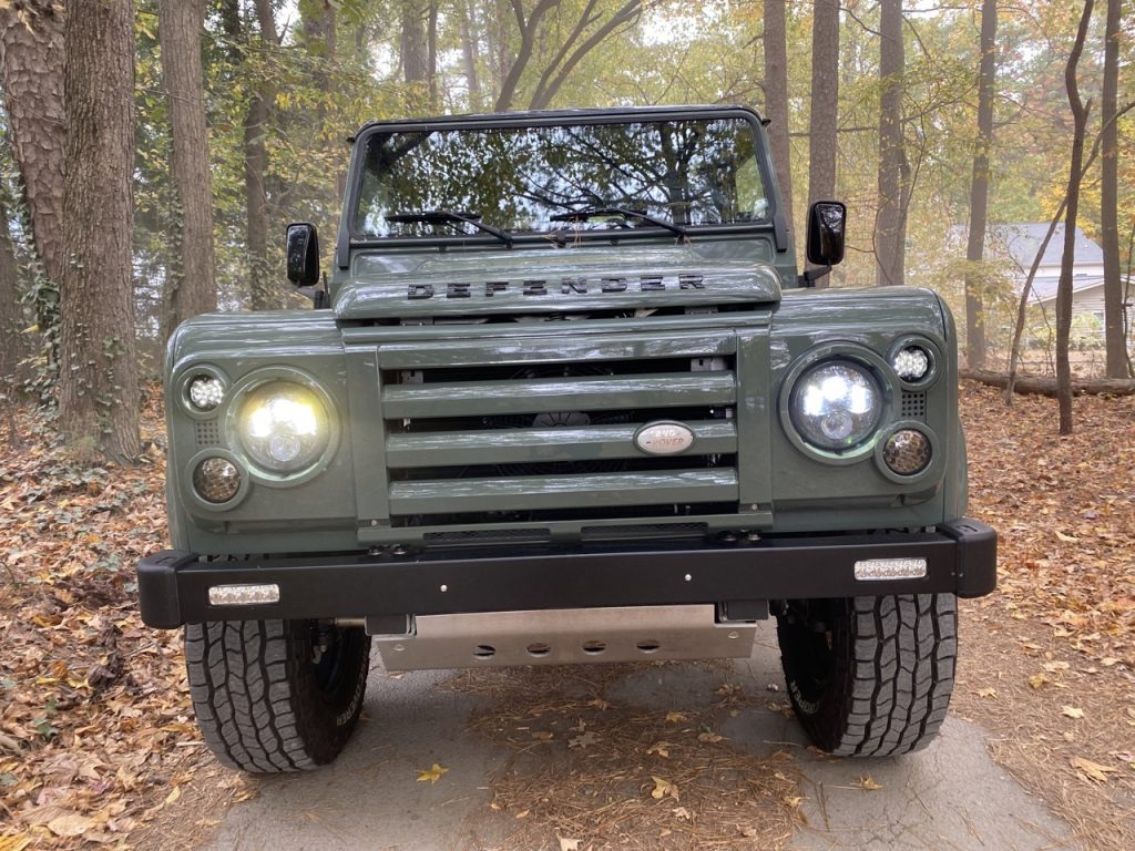 How A Corvette LS3 V8 Turns The Already-Sketchy Land Rover Defender ...