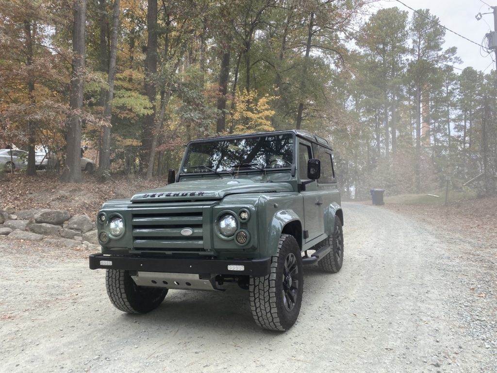 How A Corvette LS3 V8 Turns The Already-Sketchy Land Rover Defender ...