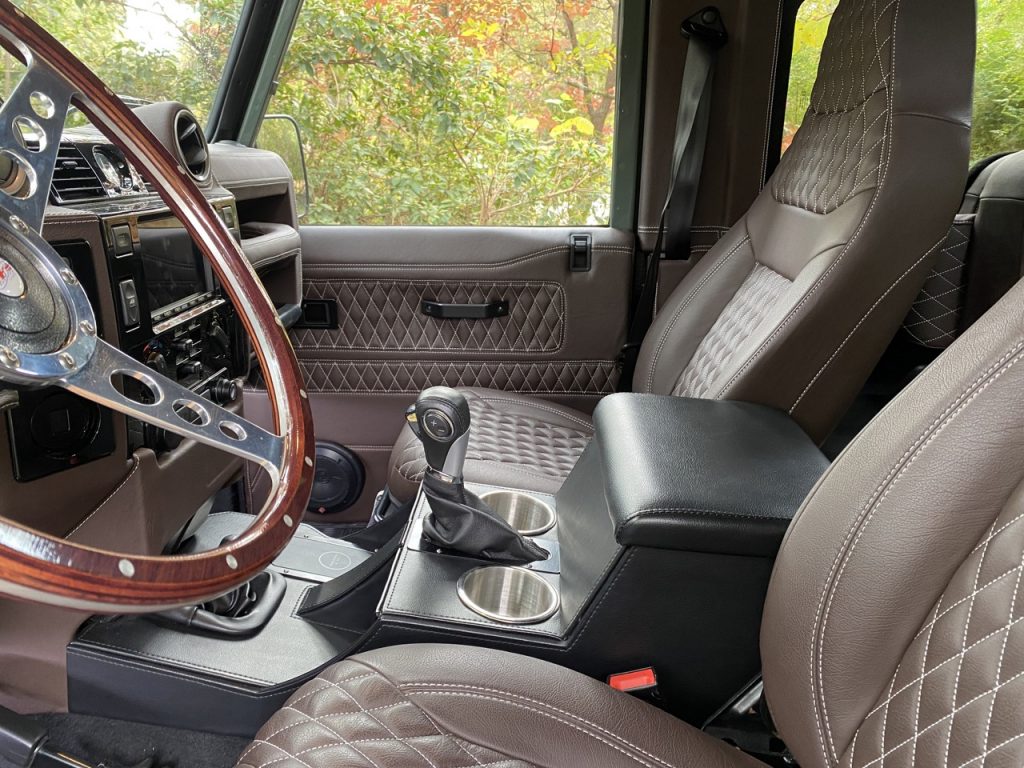 How A Corvette LS3 V8 Turns The Already-Sketchy Land Rover Defender ...