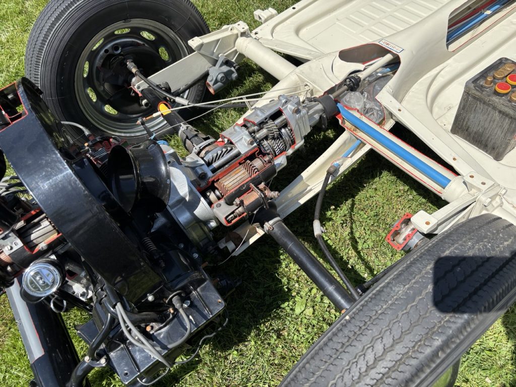 I Think This Is A Training Cutaway VW Chassis But I Know It's Amazing ...