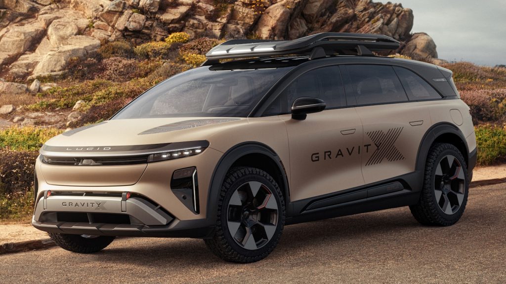 The Ruggedized Lucid Gravity X Concept Looks Ready To Fight Anyone Who ...