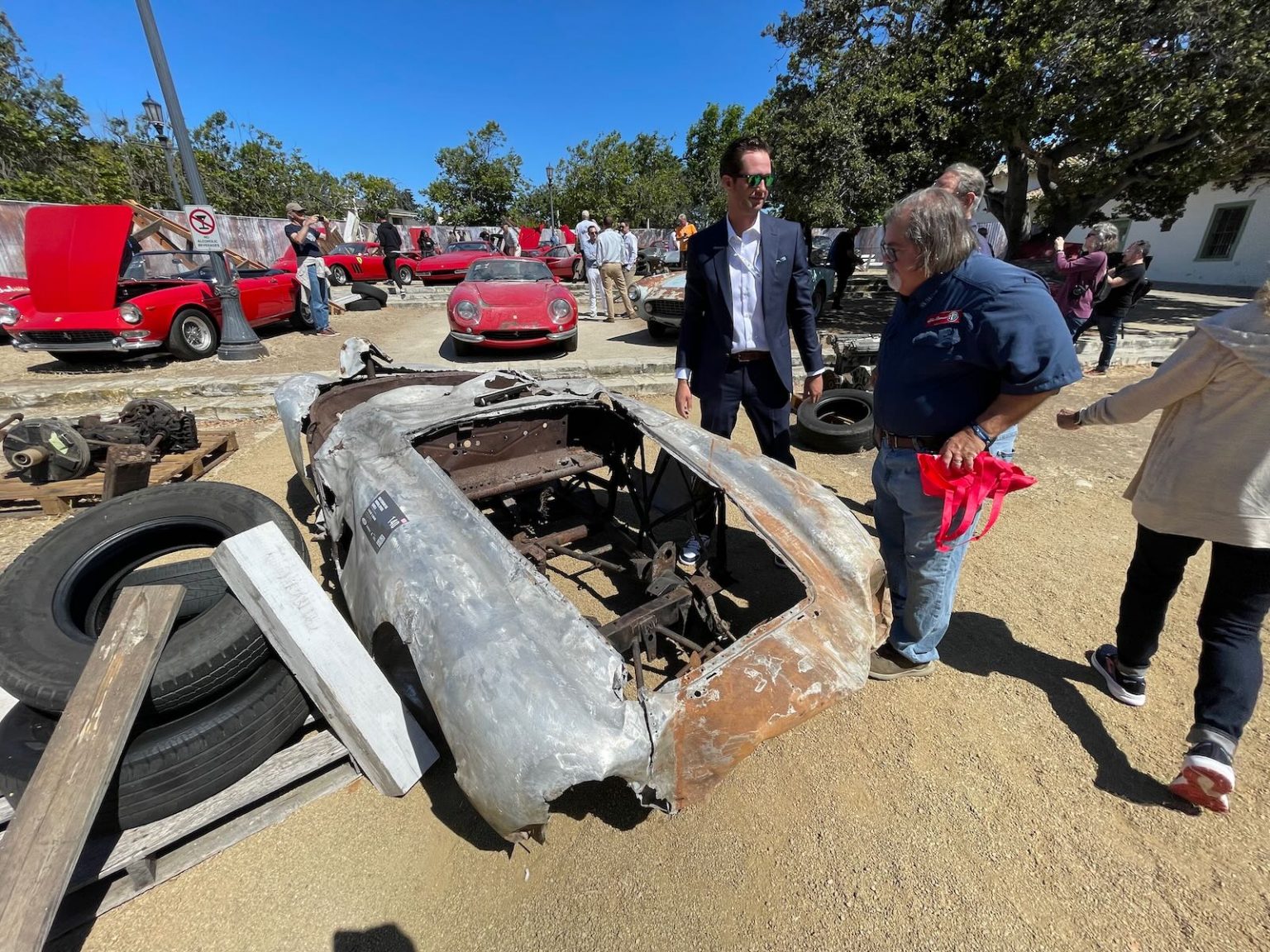 This $16.5 Million Ferrari Junkyard Is The Strangest Thing I Saw At Car ...