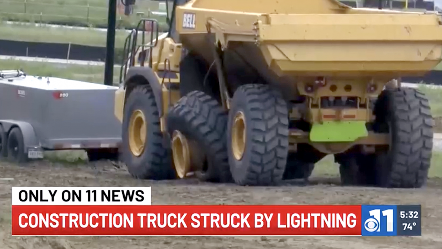 How A Guy Survived Two Lightning Strikes Unscathed While His Truck Didn ...