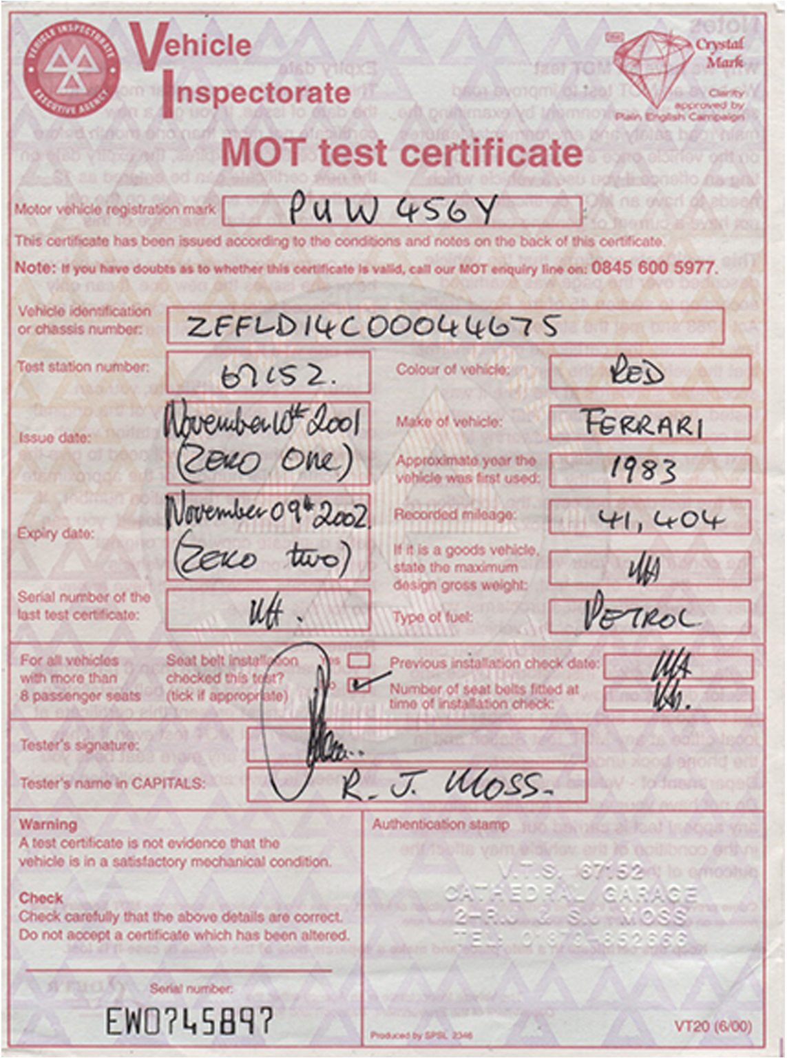 My Ferrari Failed Its Annual Inspection And Made A Total Idiot Of Me ...