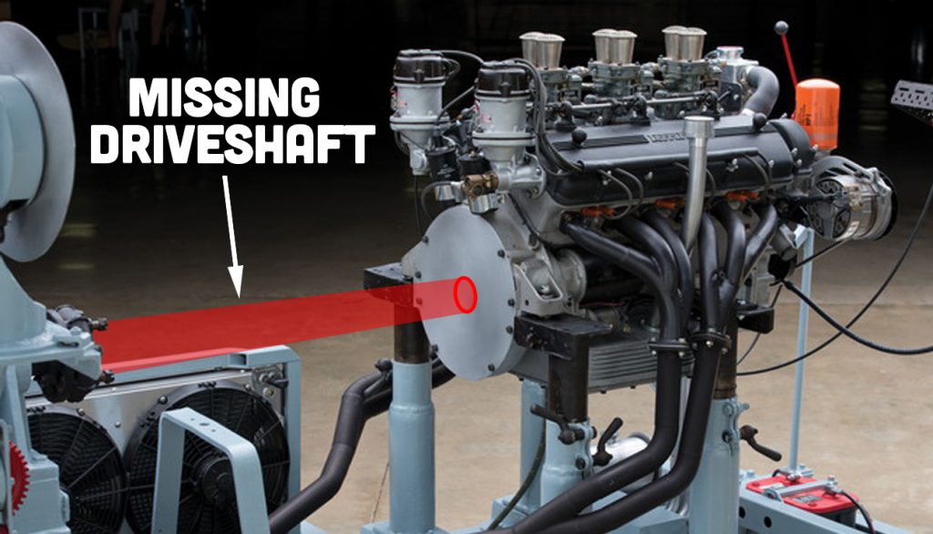 This Vintage Ferrari Dyno Complete With V12 Engine Is Full Of ...