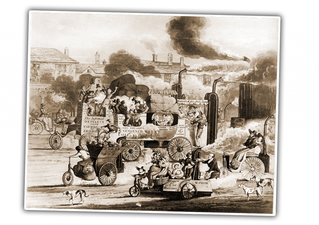 Here's A Look At A Working Bus From 1833: Cars Before Cars - The Autopian
