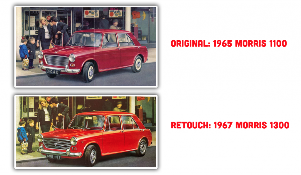 British Carmaker BMC Was Once So Cheap It Would Just Retouch Old ...