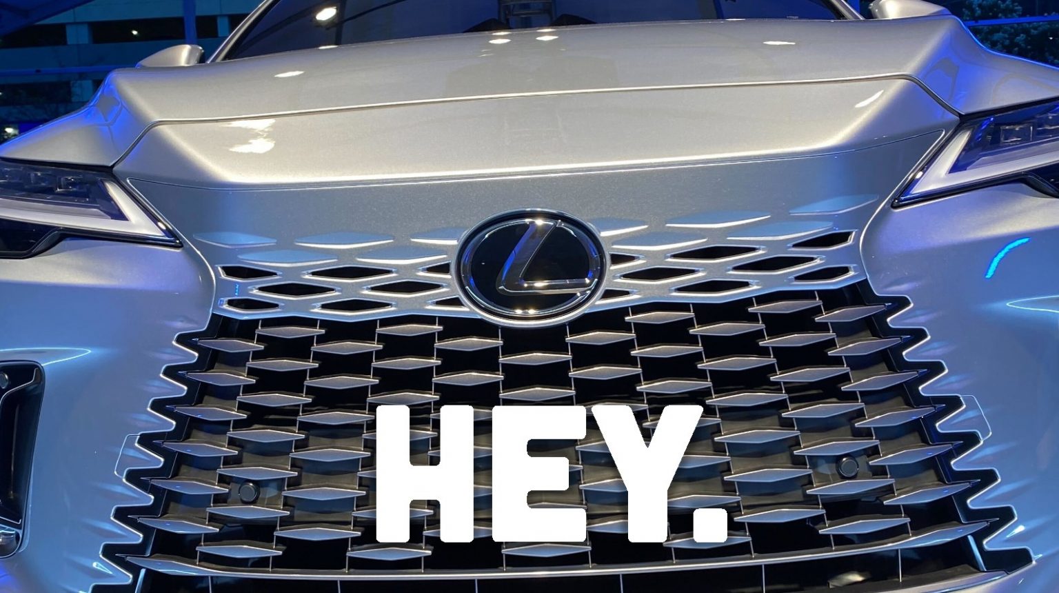 Let's Look At Some Of The Details Of The New Lexus Design Language ...