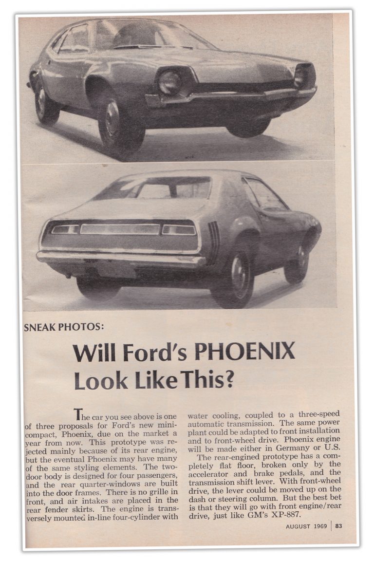 This 1969 Ford Rear-Engine Prototype Is A Fascinating Mystery - The ...