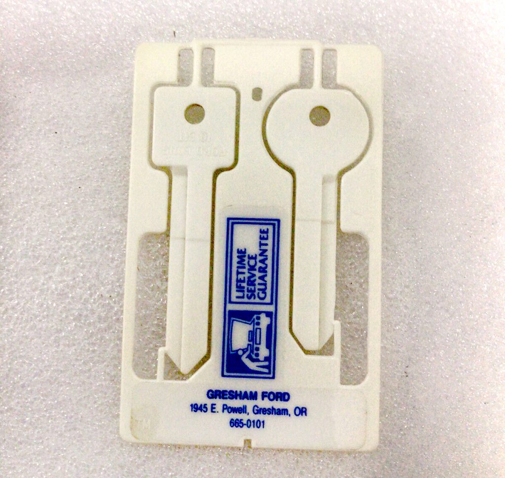 Here’s Why New Cars Used To Come With Plastic Keys - The Autopian