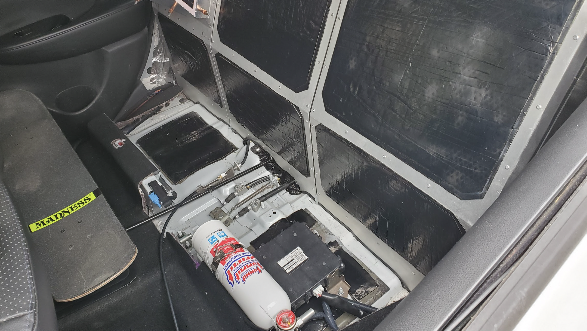 How An Engineer Built A Hybrid Nissan Leaf With A Fire-Breathing ...