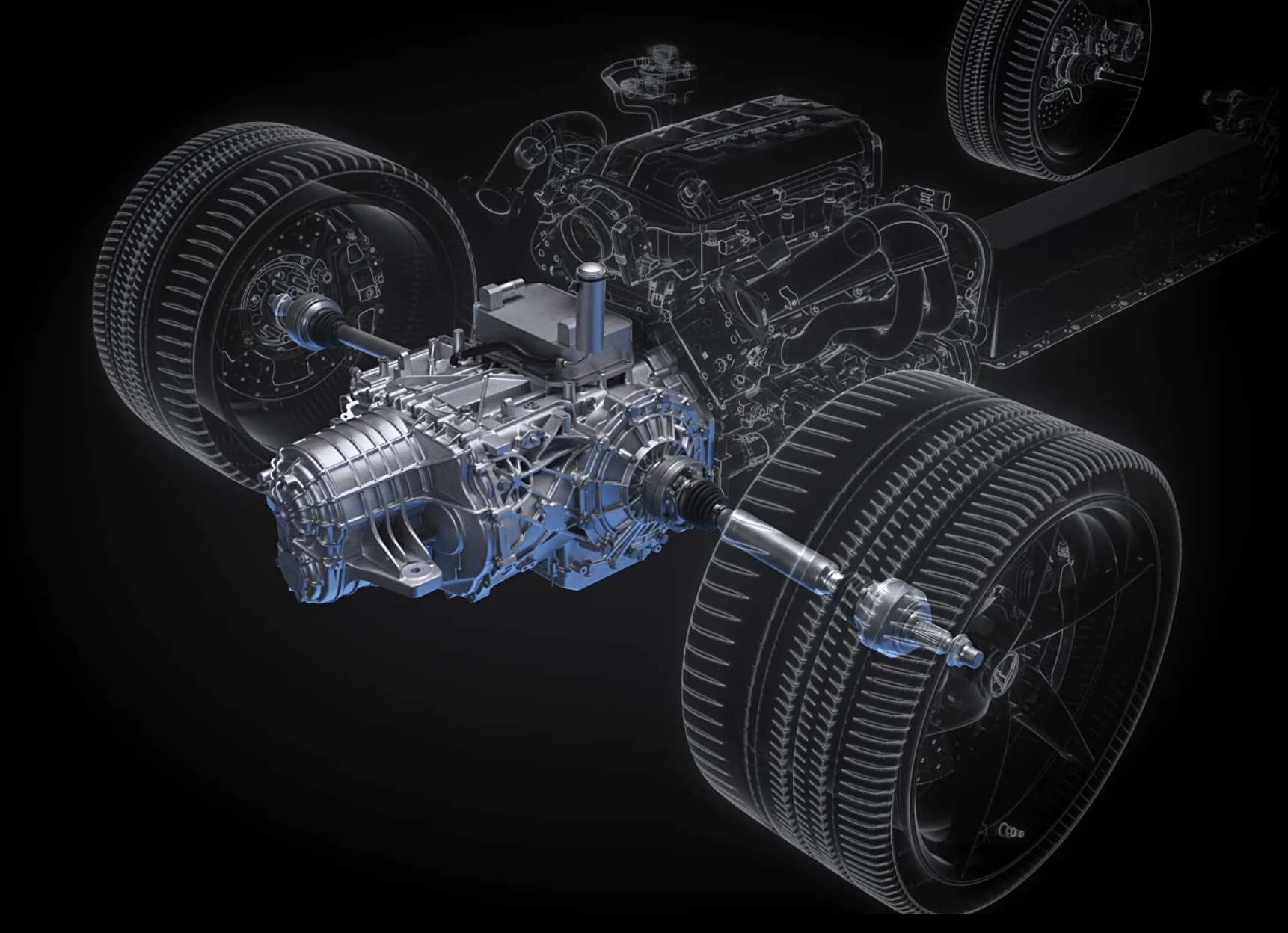 Look At These Beautiful Engineering Images Of The New Corvette E-Ray ...