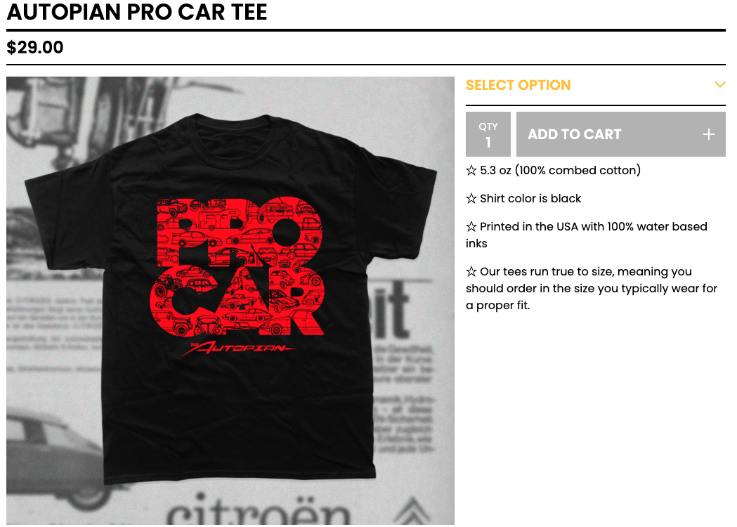 *Are You Pro Car?* Check Out This Limited Edition Shirt + Stickers Are ...