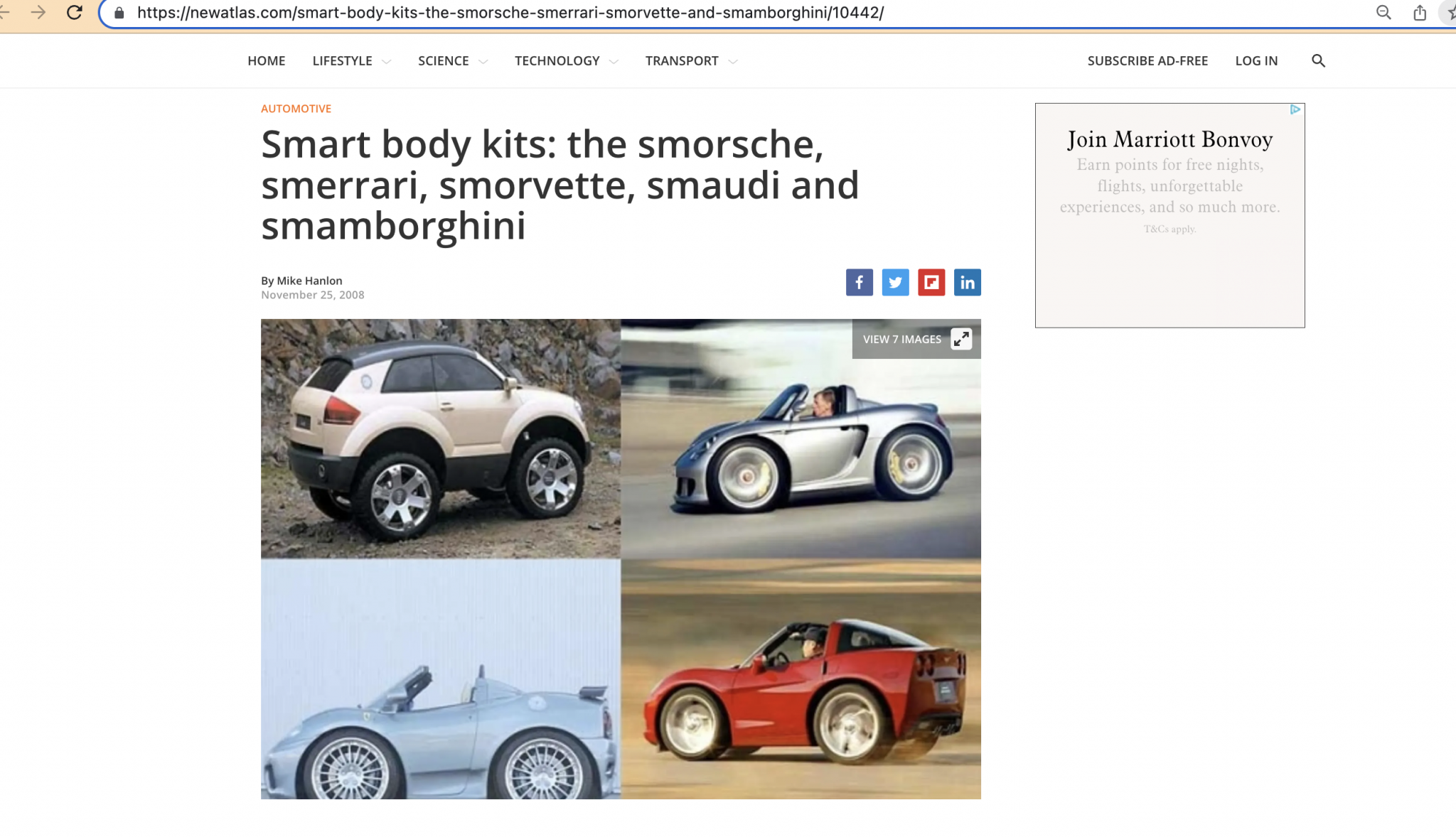 A Shop Turned One Of Those Squished Smart Car Lamborghini Memes Into ...