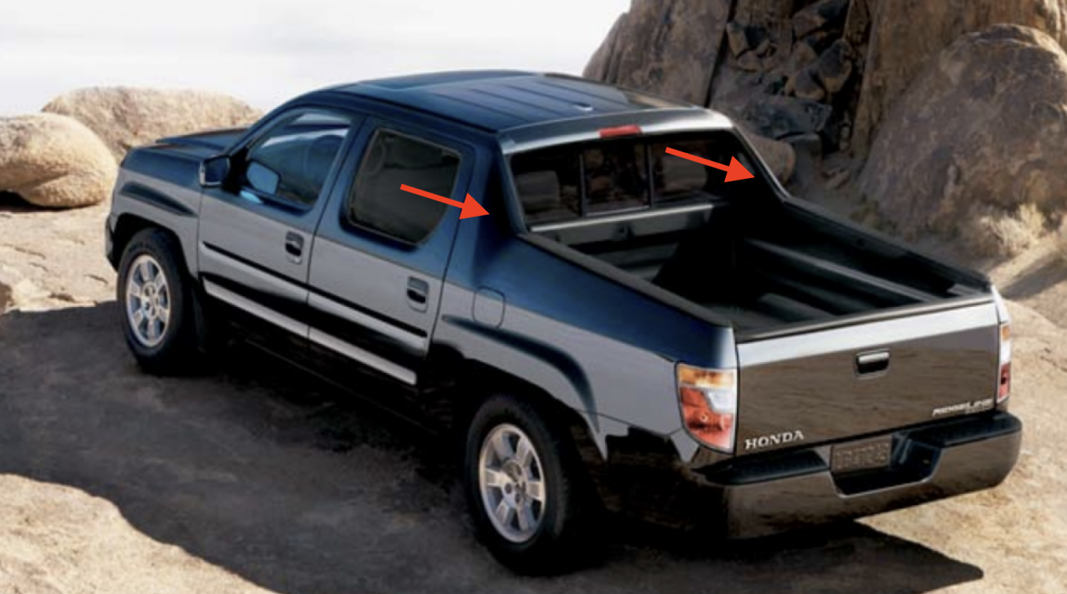 My Mind Is Blown. This Man Cut The Sail Pillars Off A Honda Ridgeline ...