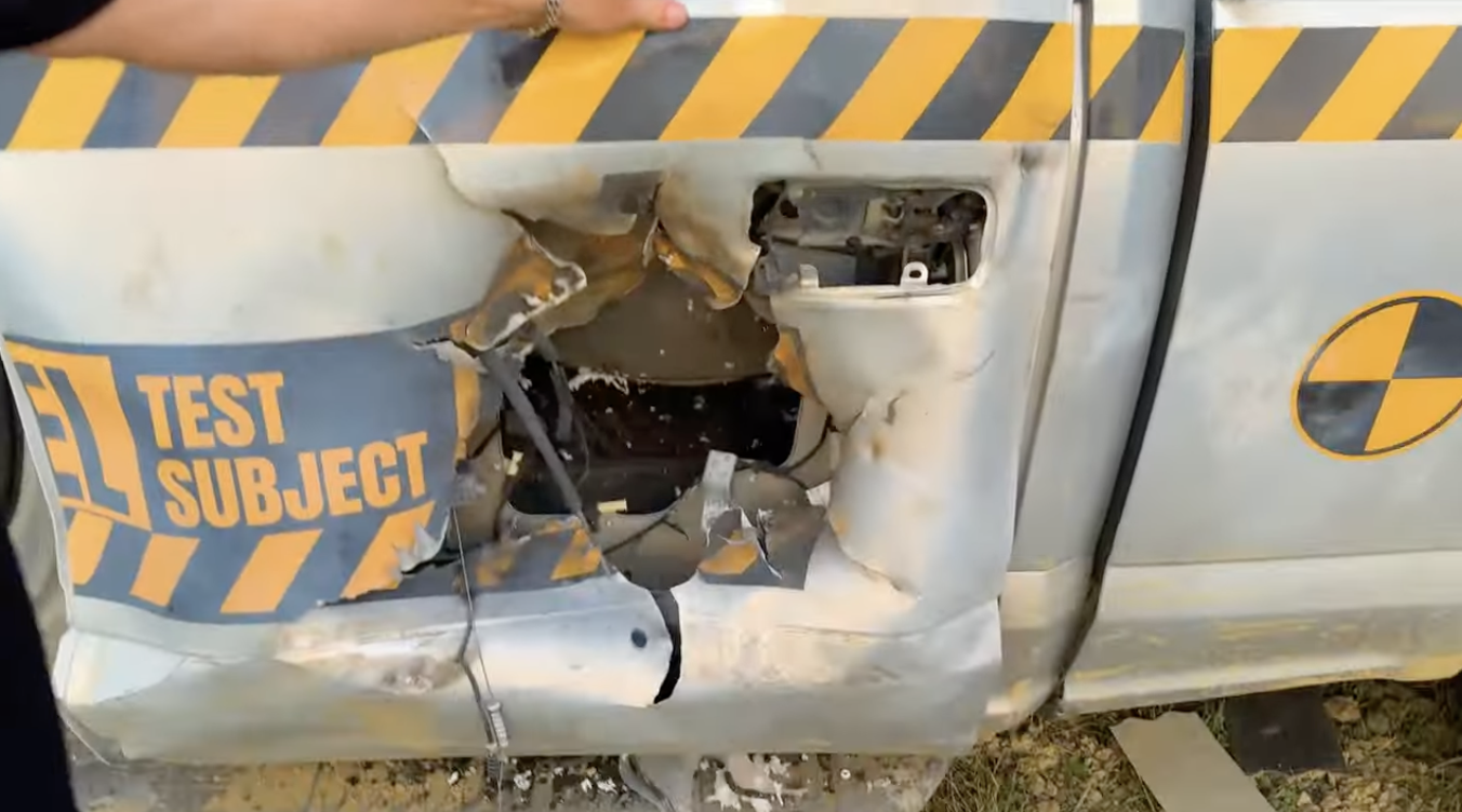 Watch A Tesla Cybertruck's Rear End Completely Tear Off In This ...