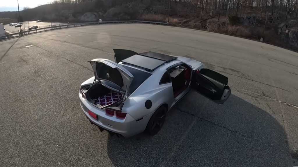 Someone Turned This Chevy Camaro Into A Fast Camper That's Surprisingly ...